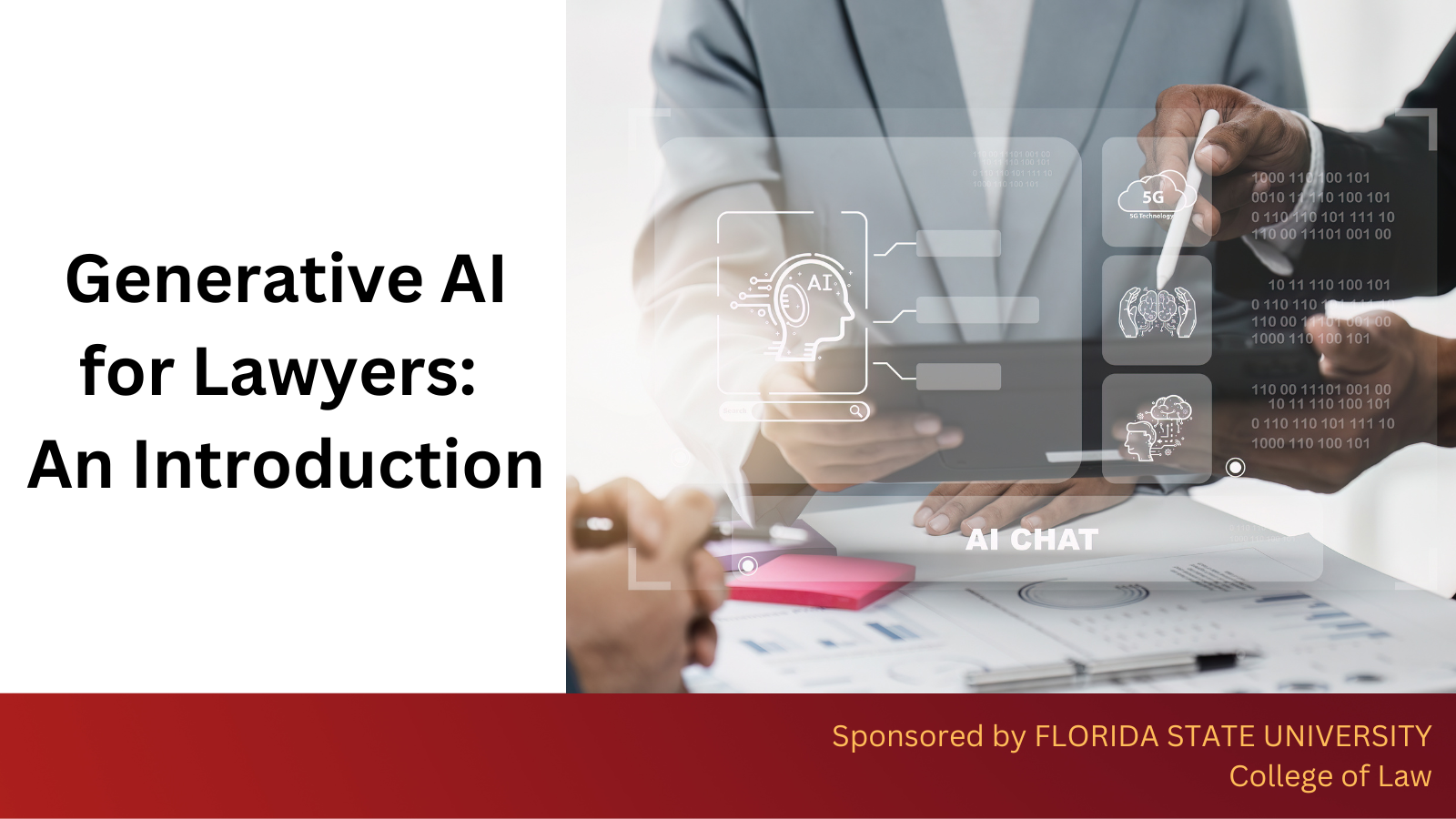 Generative AI for Lawyers: An Introduction Generative AI for Lawyers: An Introduction